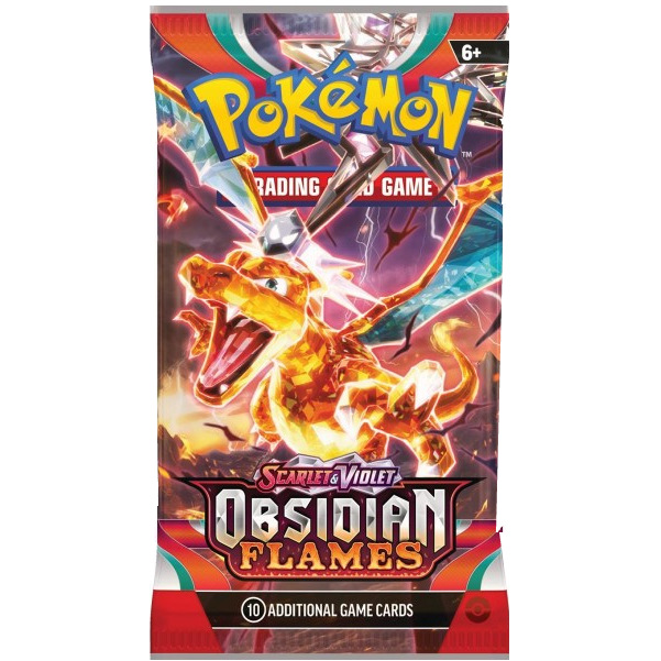 Pokémon Obsidian Flames Booster pack - English - Kao's Deck Den